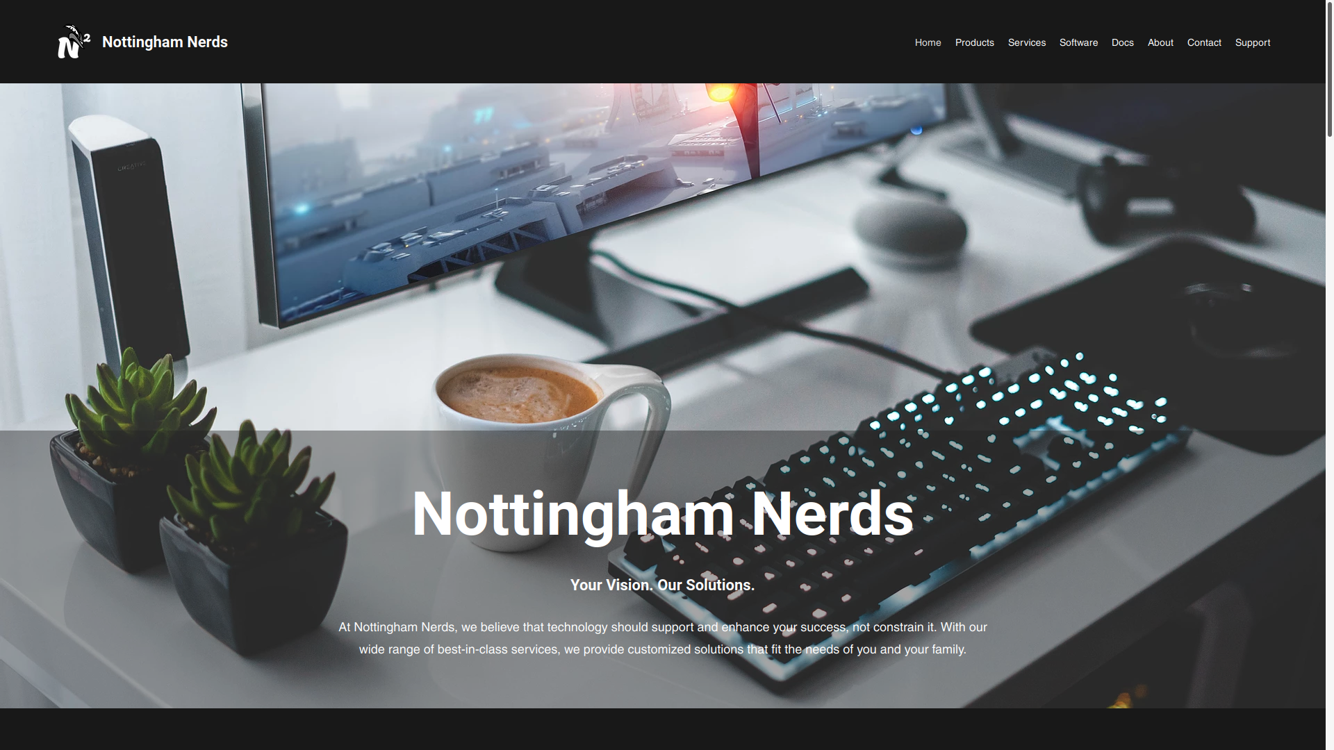 Our website is live!